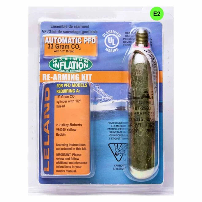 V95000-85202Z Leland 33-Gram Inflatable Life Vest Rearming Kit for V95 ...